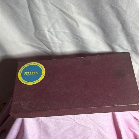 Games | Vintage Scrabble Game Box | Poshmark